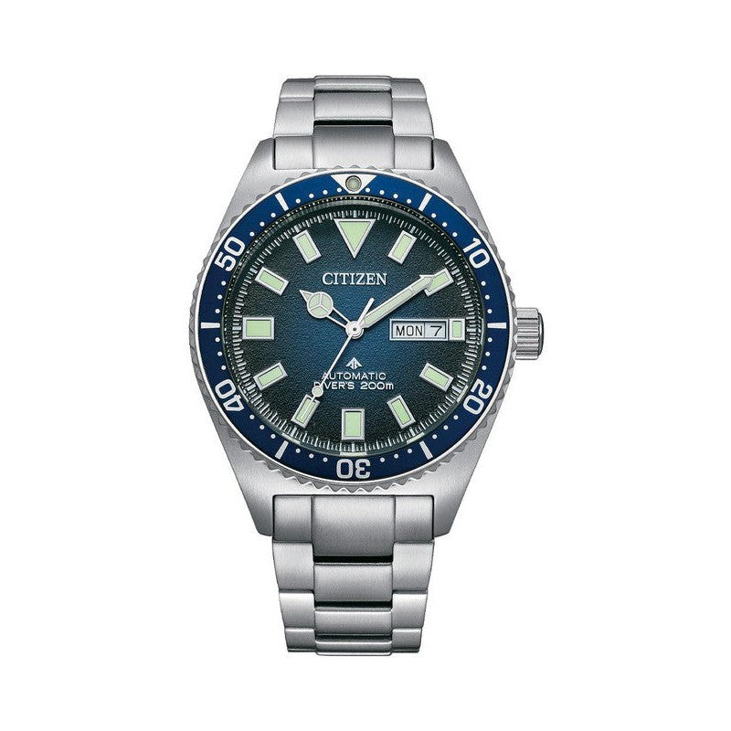 Citizen Promaster Eco-Drive Gents Automatic Diver's Blue Dial NY0129-5 ...